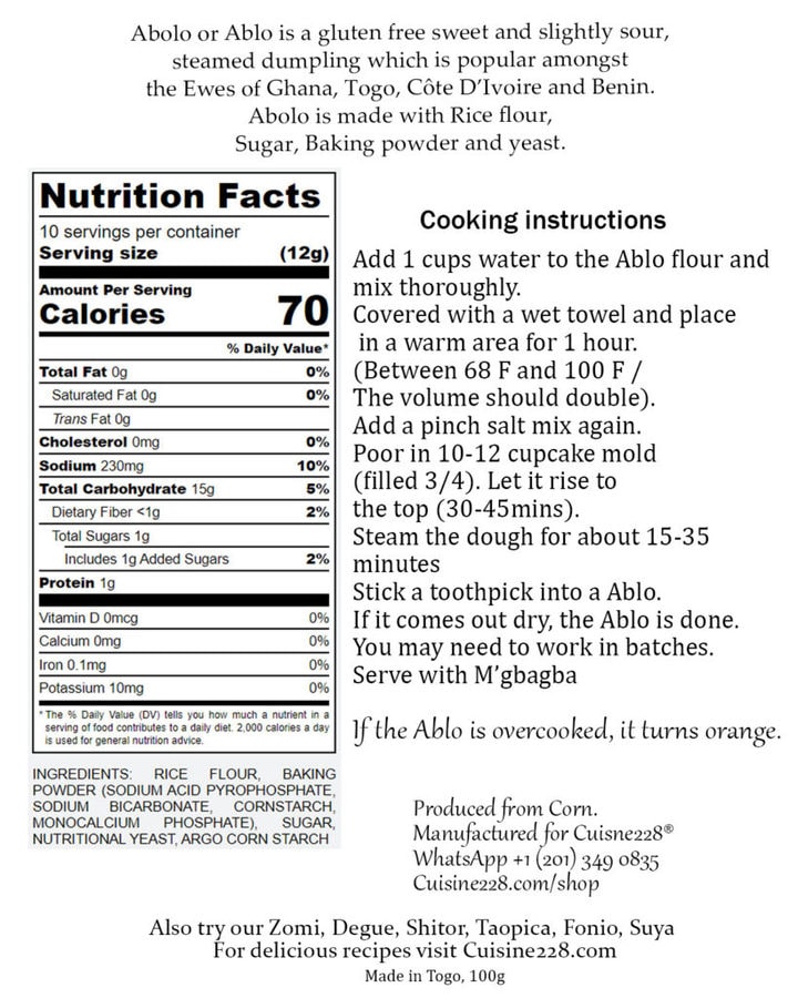 Ablo Mix - Cuisine228